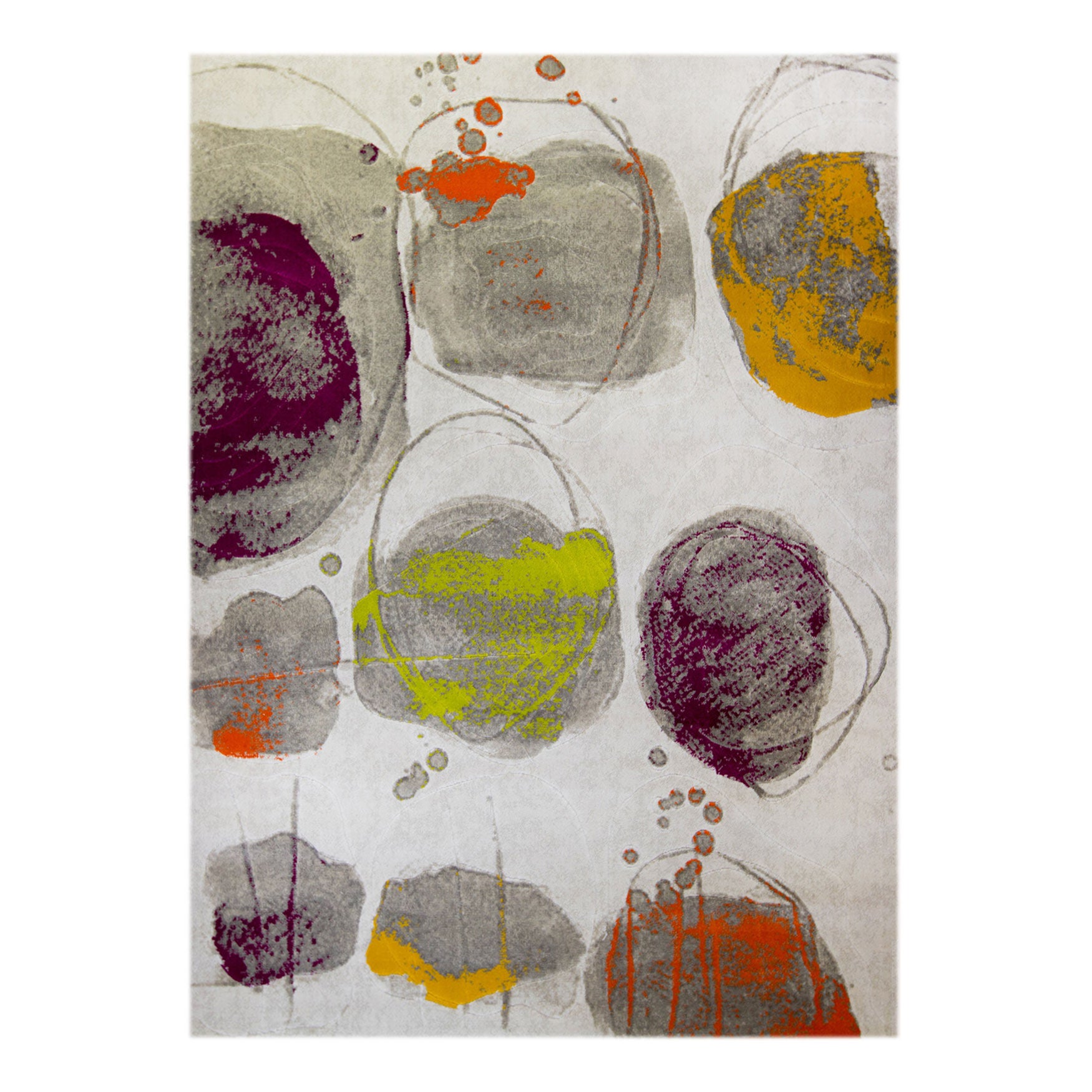 Large Brushstroke Design Rug | Fullbeauty Outlet