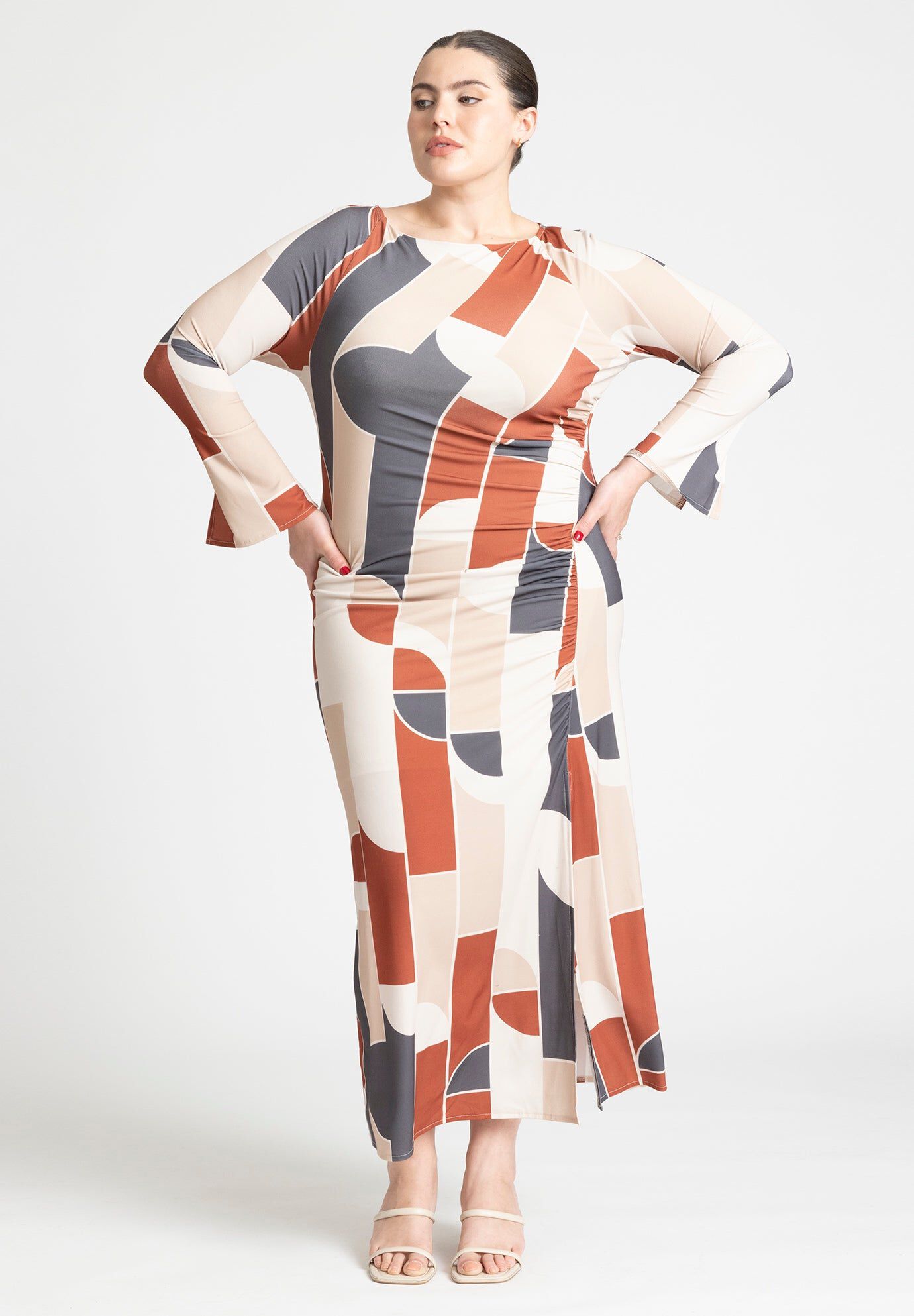 Relaxed Knit Maxi Dress | Fullbeauty Outlet