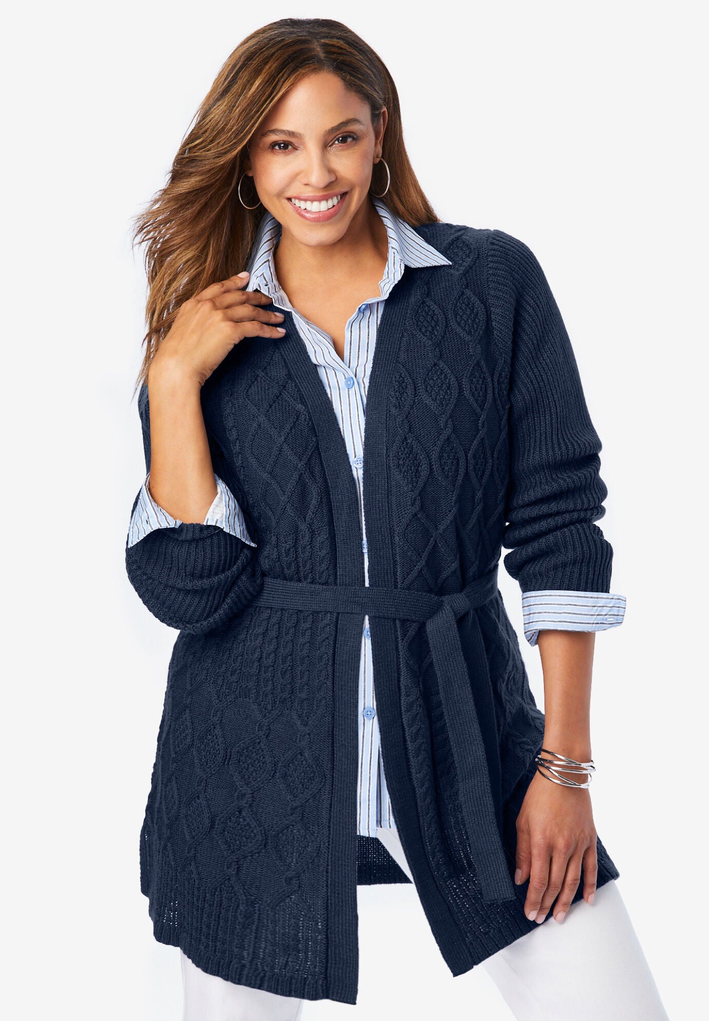 Cable Tie Cardigan | Fullbeauty Outlet