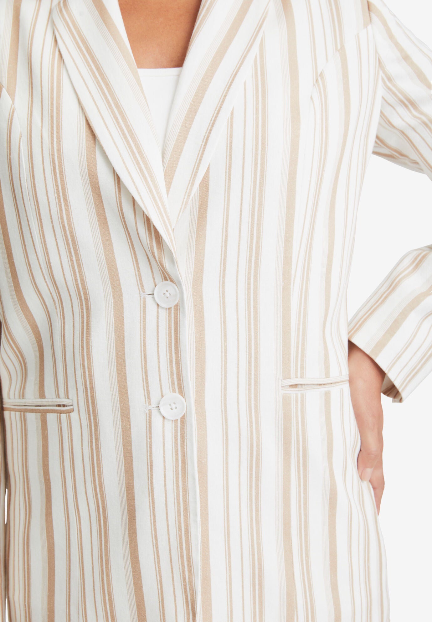 Linen Blazer | Fullbeauty Outlet