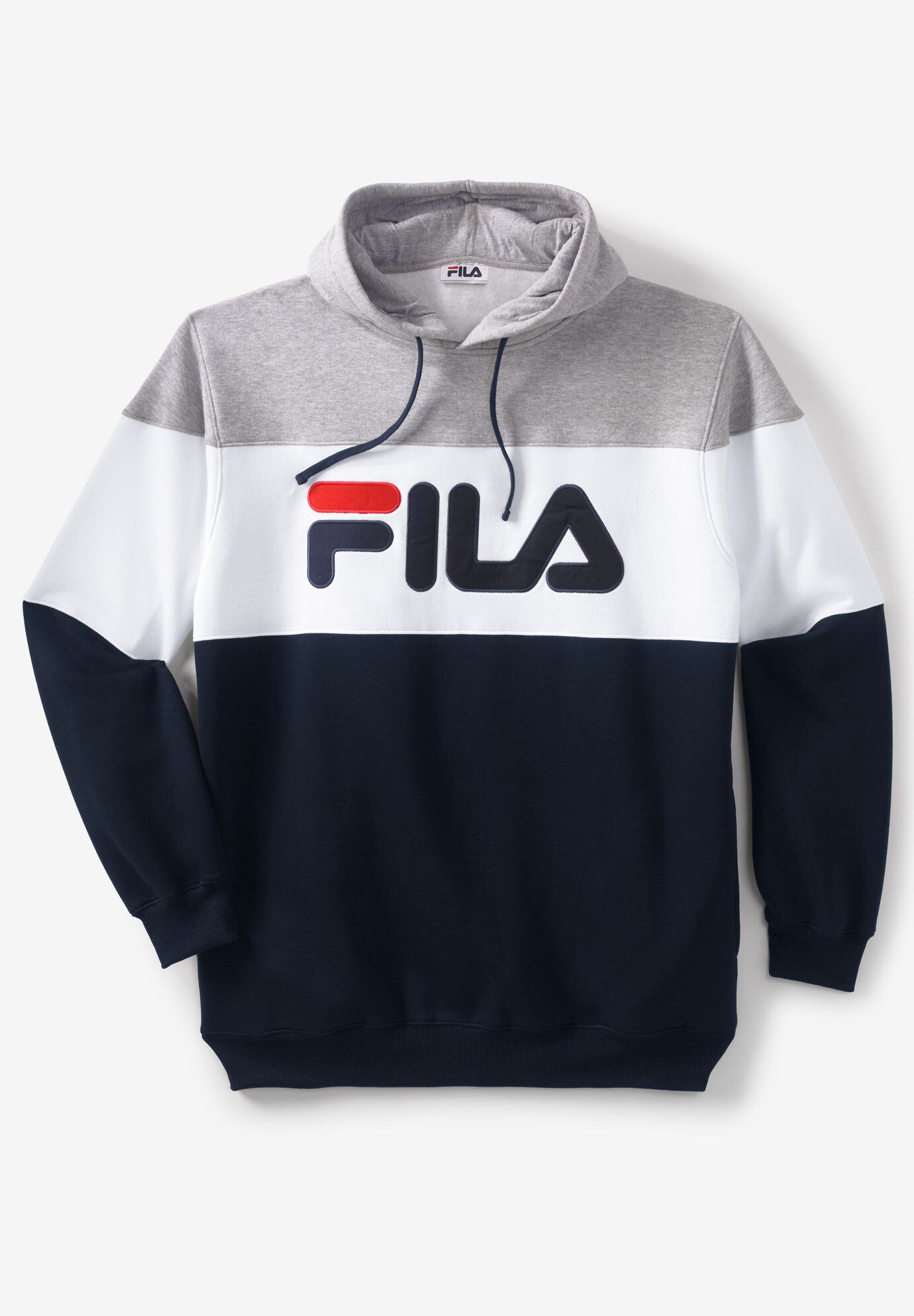 FILA® Fleece Colorblock Hoodie | Fullbeauty Outlet
