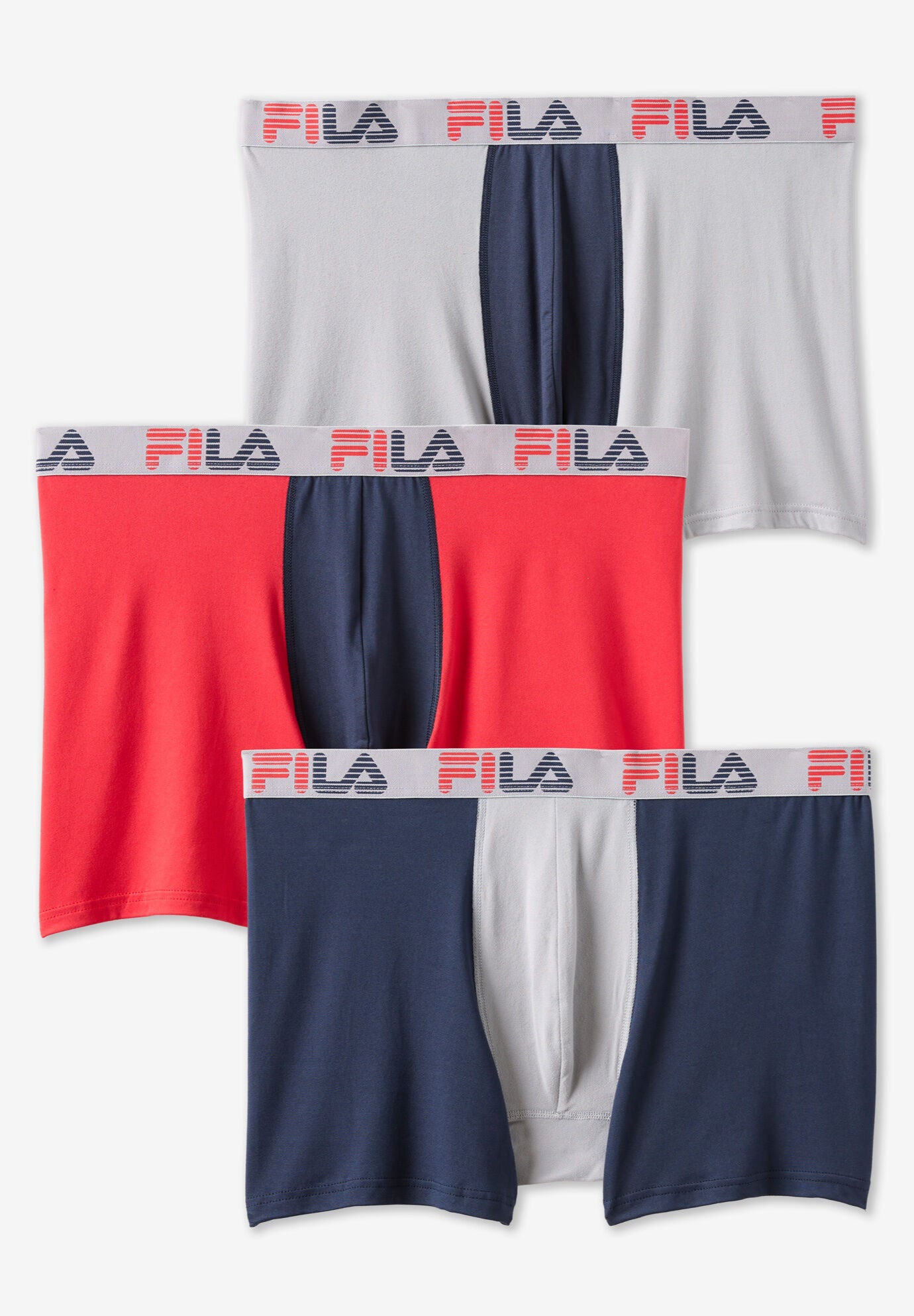 3-Pack Brushed Jersey No-Fly Boxer Brief | Fullbeauty Outlet