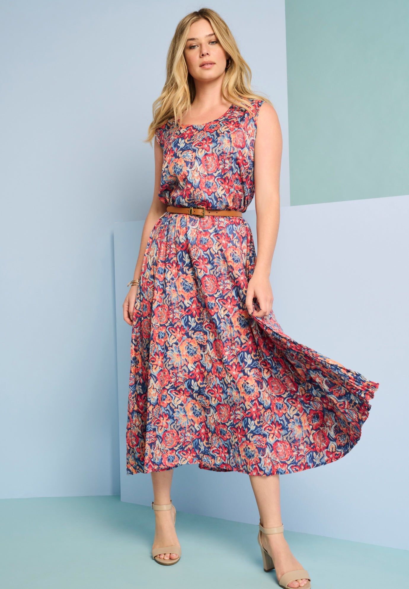 Printed Maxi Dress | Fullbeauty Outlet