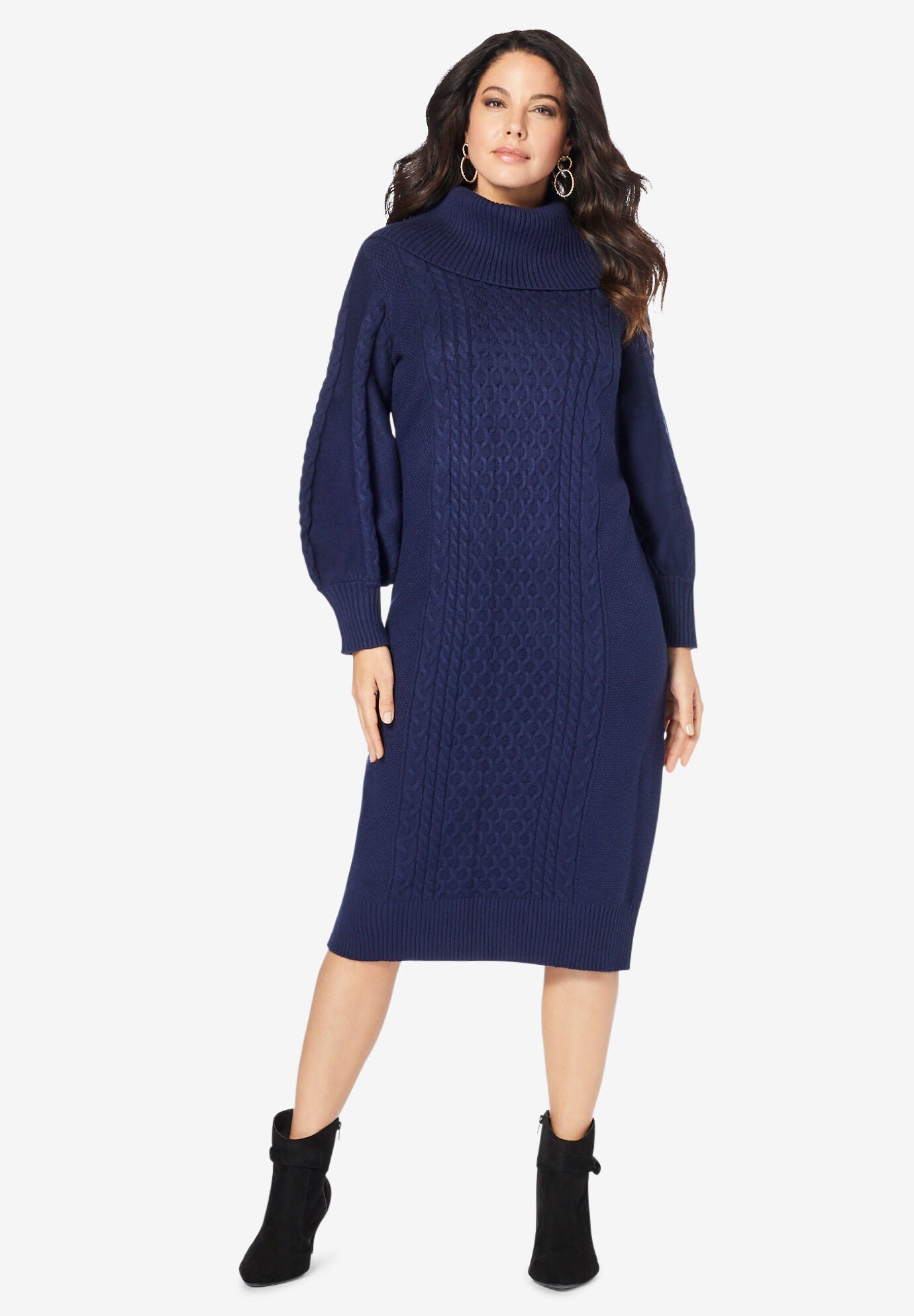 Turtleneck Sweater Dress | Fullbeauty Outlet