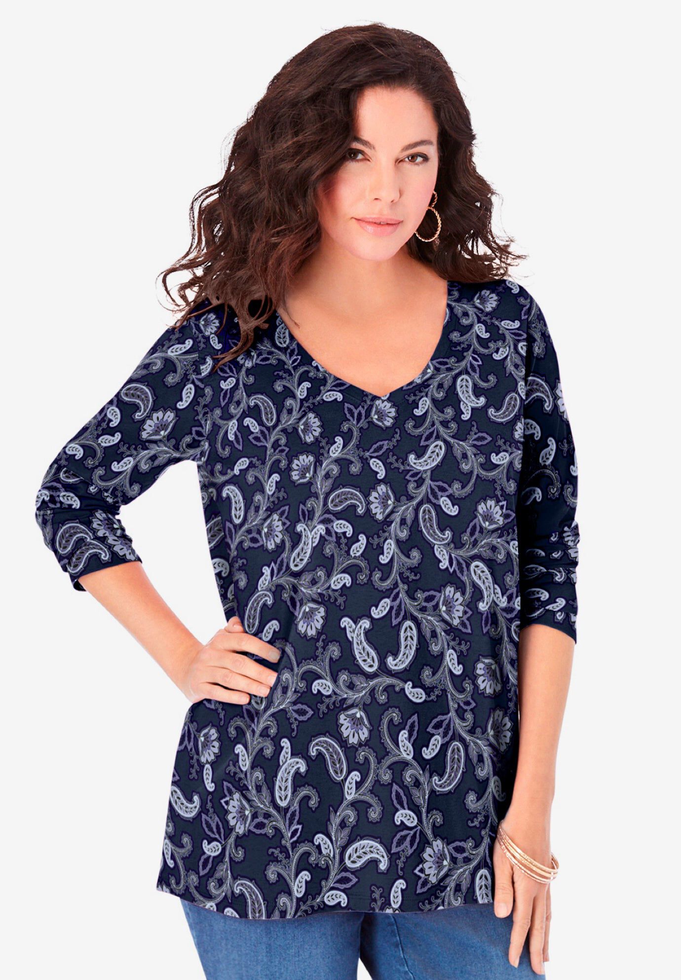 Cheap Plus Size T-Shirts and Tops for Women | Fullbeauty Outlet