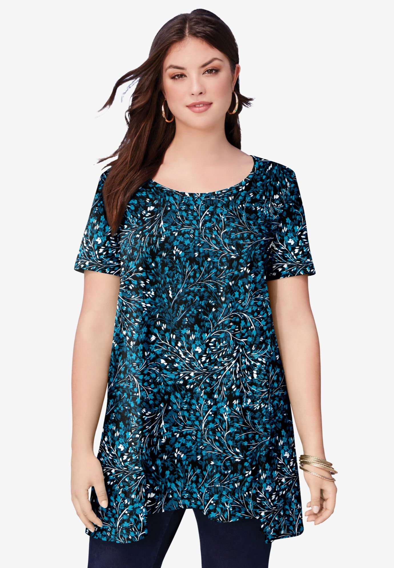 Cheap Plus Size Tunics for Women | Fullbeauty Outlet