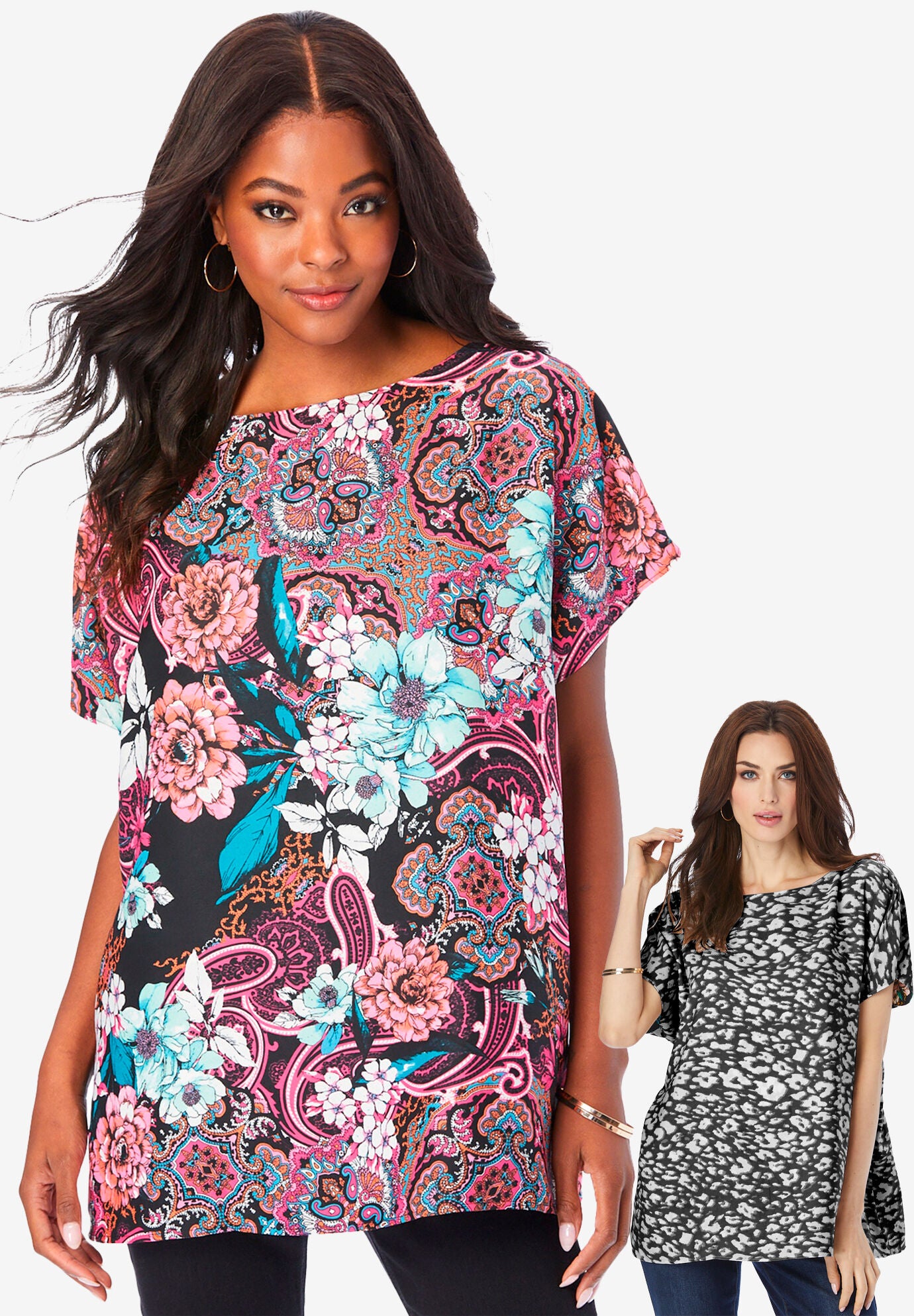 Cheap Plus Size T-Shirts and Tops for Women | Fullbeauty Outlet