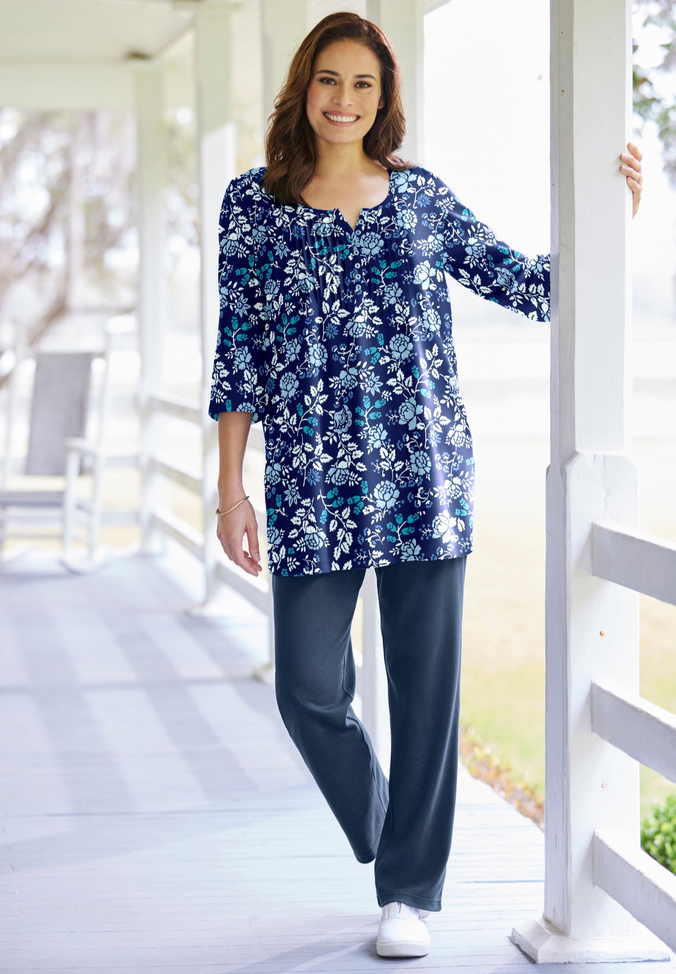 7-Day Knit Straight Leg Pant | Fullbeauty Outlet